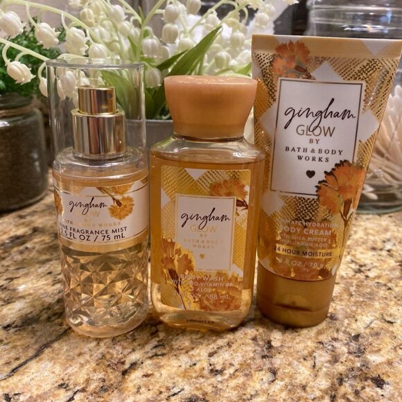 Bath & Body Works | Bath & Body | Bath Body Works Gingham Glow New 3pc ...